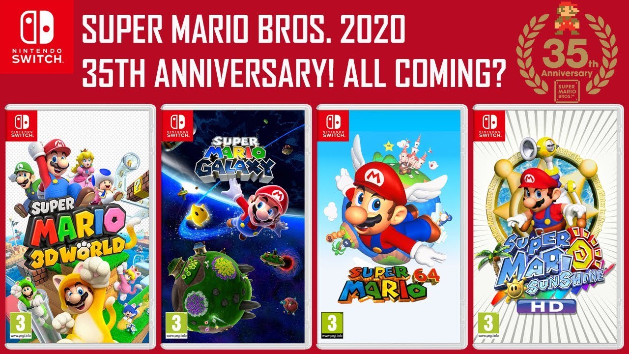 Super Mario 35th Anniversay : Bientôt dévoilé – Le blog de Link49